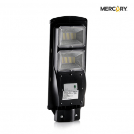 Luminaria Solar Led Alumbrado Publico 60W 6500K Mercury Con Sensor ...